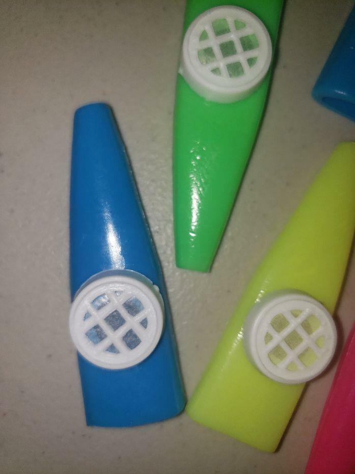 24 - Assorted Color Large 3" Plastic Kazoos Bulk Wholesale | eBay