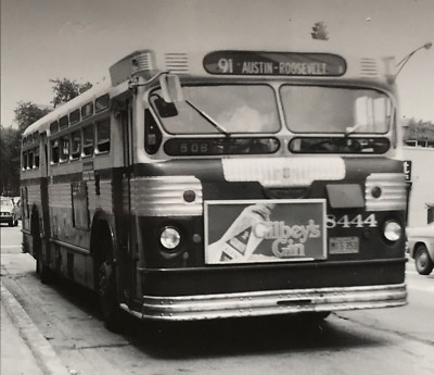 Chicago Transit Authority CTA Bus #8444 Route 91 Austin Roosevelt Photo ...