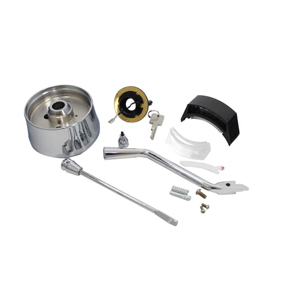 NEW 33" CHROME GM PLUG STYLE TILT STEERING COLUMN AUTOMATIC SHIFT WITH ...