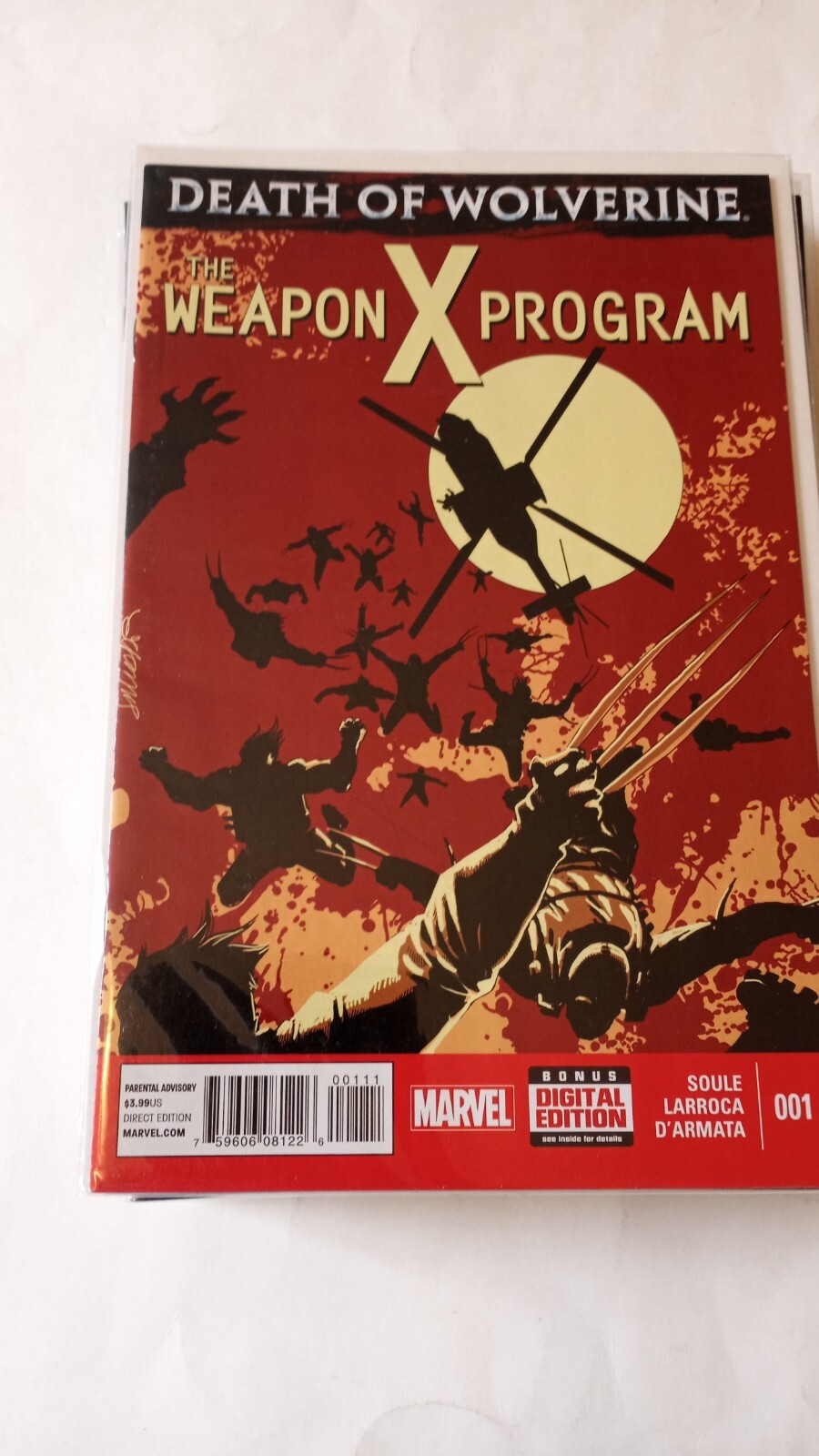 Death of Wolverine #1 Weapon X Program - Marvel Comic Books | eBay