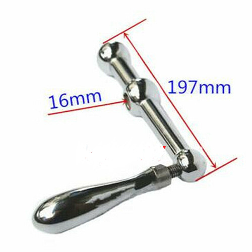 Milling Machine Parts- Three Ball Metal Crank Handle 197mm*Ø16mm 1SET ...