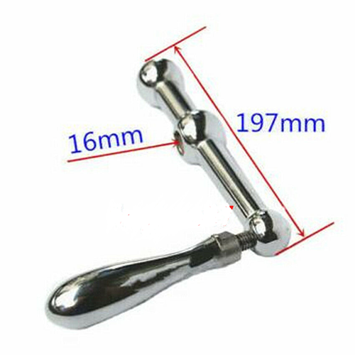 New Milling Machine Parts- Three Ball Metal Crank Handle 197mm*Ø16mm ...