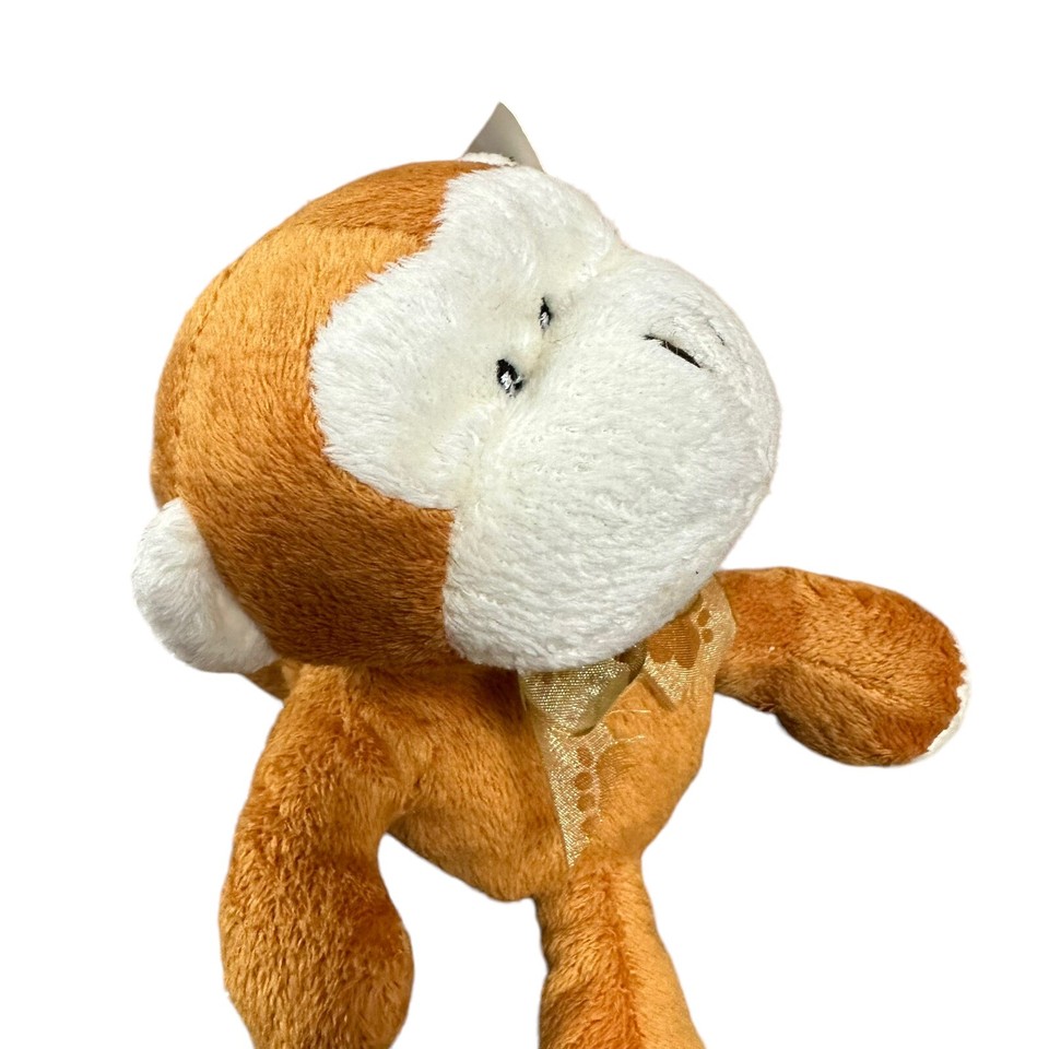 Hunson Trading Monkey Plush Lovey Stuffed Animal Sewn Eyes Pals Mini 5 ...