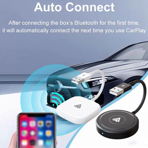 Wireless Android Auto Car Adapter Dongle, Convert Wired Android Auto to ...
