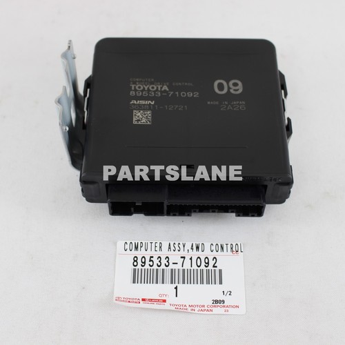 89533-71092 Toyota OEM Genuine COMPUTER 4 WHEEL | eBay