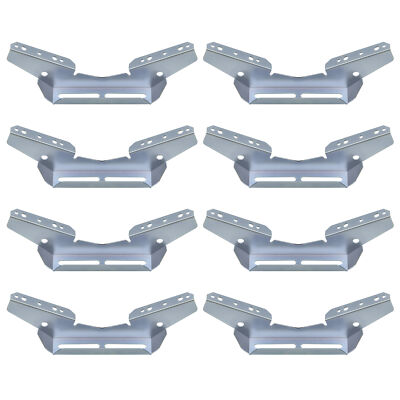 (8) Pontoon Wing Brackets Bunk Bolster Boat Pontoon Trailer V Wing ...