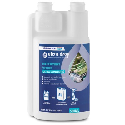 Nettoyant vitres Ultra concentré Ultra drop 500ml ERC | eBay