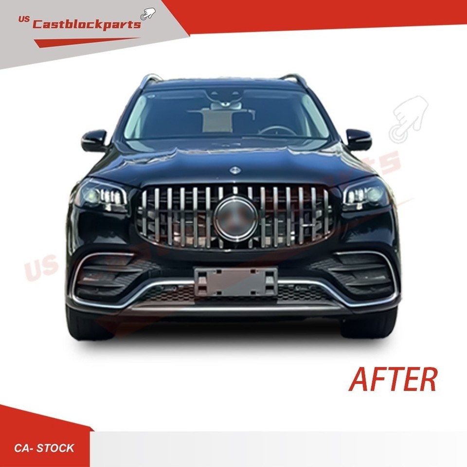 Body Kit For MERCEDES BENZ GLS X167 GLS63 AMG 2020 2021 Front Rear ...