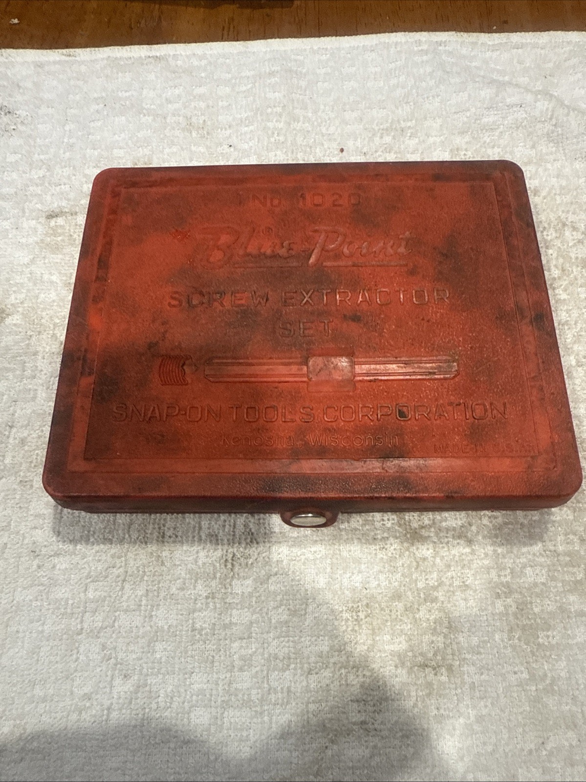 Vintage BLUE POINT No. 1020 Screw Extractor Set Mfd by SNAP-ON USA | eBay
