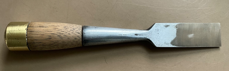 Vintage Winchester 1" chisel #4707 w-brass handle cap. Sharp! | eBay