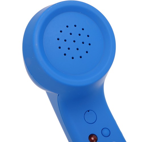 Blue Cell Phone Handset 3.5mm Plug Retro Radiation Proof Wired ...