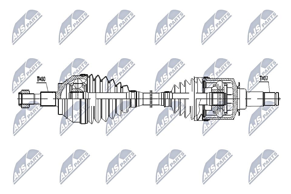 Drive Shaft Front Left For MERCEDES X164 W164 05-12 1643302001 | eBay