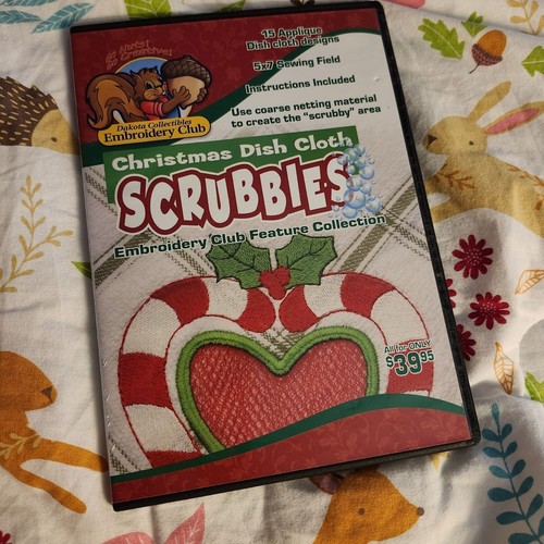 Dakota Collectibles Embroidery Scrubbies Embroidery CD | eBay