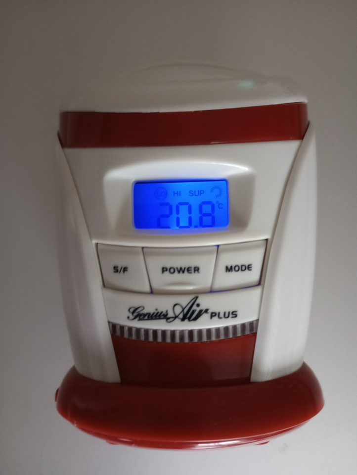 Genius Air Plus Red Model GH2187 Refrigerator Quiet Ionic Fresher ...