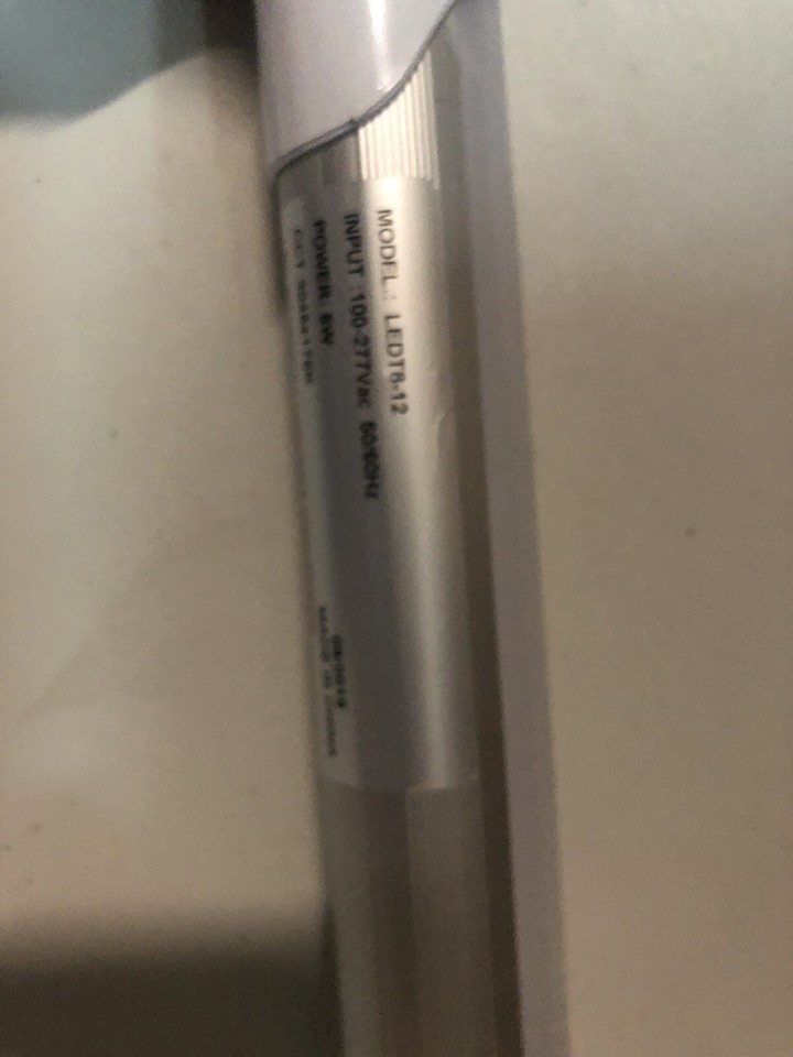 100-277vac 50/60 Hz 3045 + 175k LED T8-12 Inch Tube Light -12" 5w | eBay