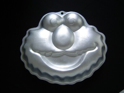 Wilton ELMO FACE Cake Pan MUPPET Bake Mold Tin Sesame Street Child ...