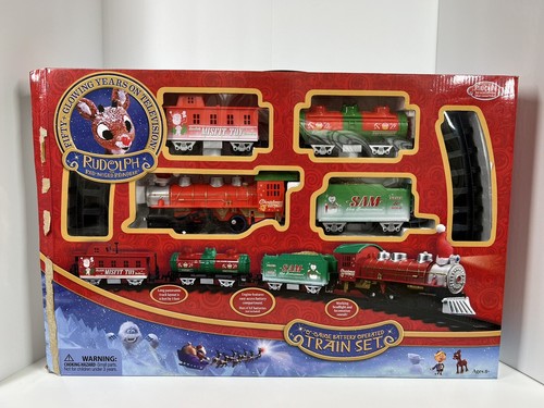 Rudolph The Red Nosed Reindeer O-Gauge Battery Operated Train Set Open ...