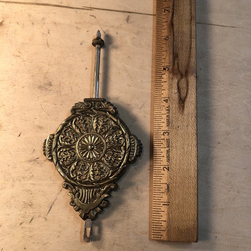 Vintage Antique Ingraham Gingerbread Mantle Clock Pendulum Weight PARTS ...