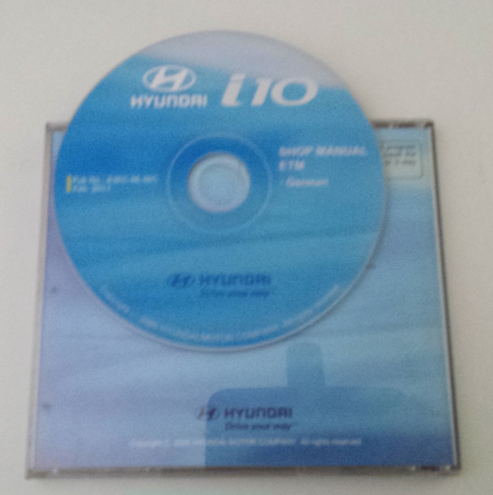 Hyundai i10 2008-2016 Werkstatthandbuch Reparaturanleitung CD Deutsch ...