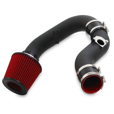 BLACK COLD INTAKE AIR FILTER INDUCTION KIT FOR SUBARU IMPREZA GDA ...