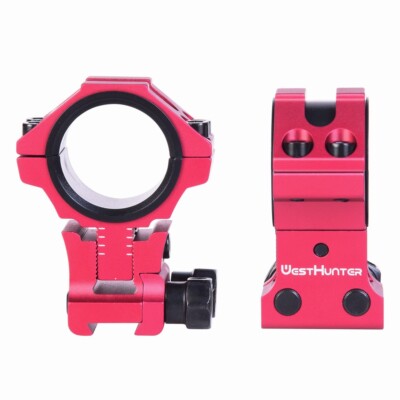 25.4/30mm Ring Riser Scope Mounts Adjustable Center Height 11mm ...