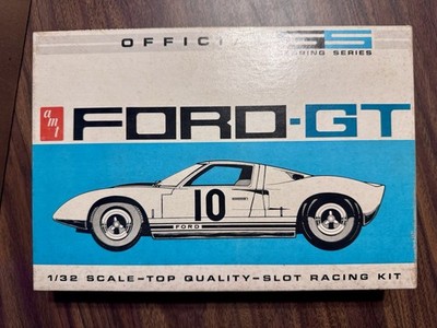 AMT Ford GT Sebring Series (Blue) 1/32 scale slot car with box Never ...