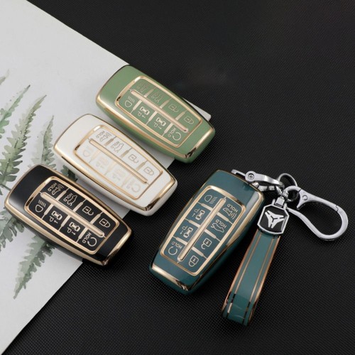 8 Buttons Car Key Case for Hyundai Genesis GV70 GV80 GV90 2020 2021 ...