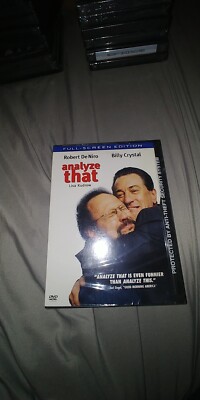 BRAND NEW Analyze That (DVD, 2003, Full Frame) Robert DeNiro Comedy ...