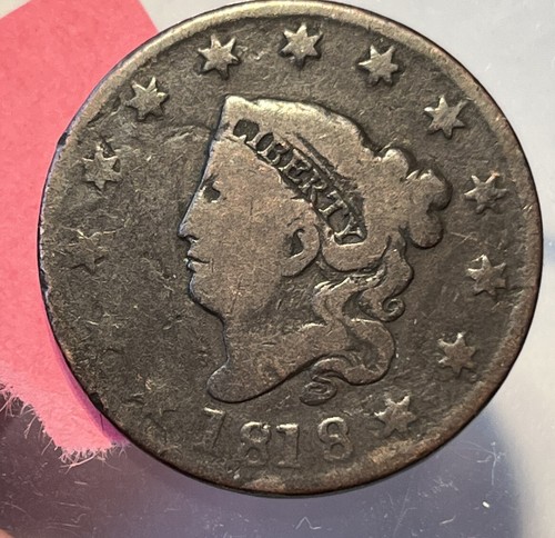 1818 large cent N-5 R.3 | eBay