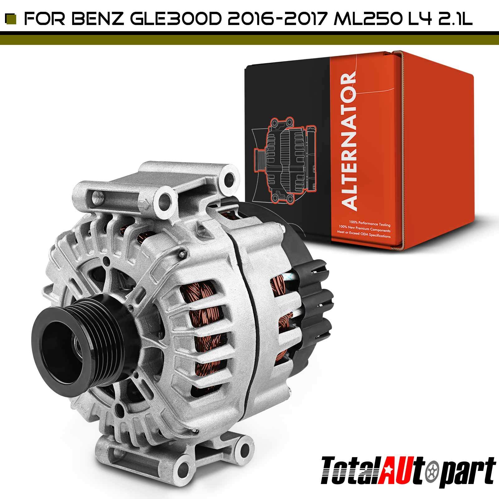 New Alternator for Mercedes-Benz GLE300d 16-17 ML250 2015 2.1L 180A 12V ...