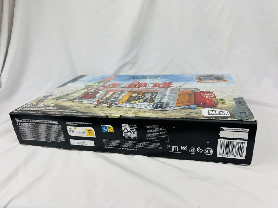 Fallout Red Rocket Truck Stop Mega Bloks Construx Building Block Sealed ...