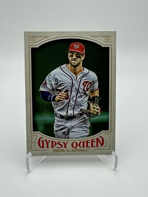 2016 Topps Gypsy Queen Bryce Harper #23 SP Image Variation Nationals ...