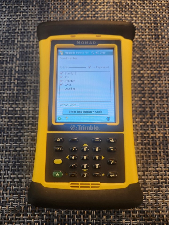 Trimble Nomad TDS Data Collector Rugged Handheld with Survey Pro | eBay