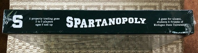 Spartanopoly Game Michigan State University Monopoly for sale online | eBay