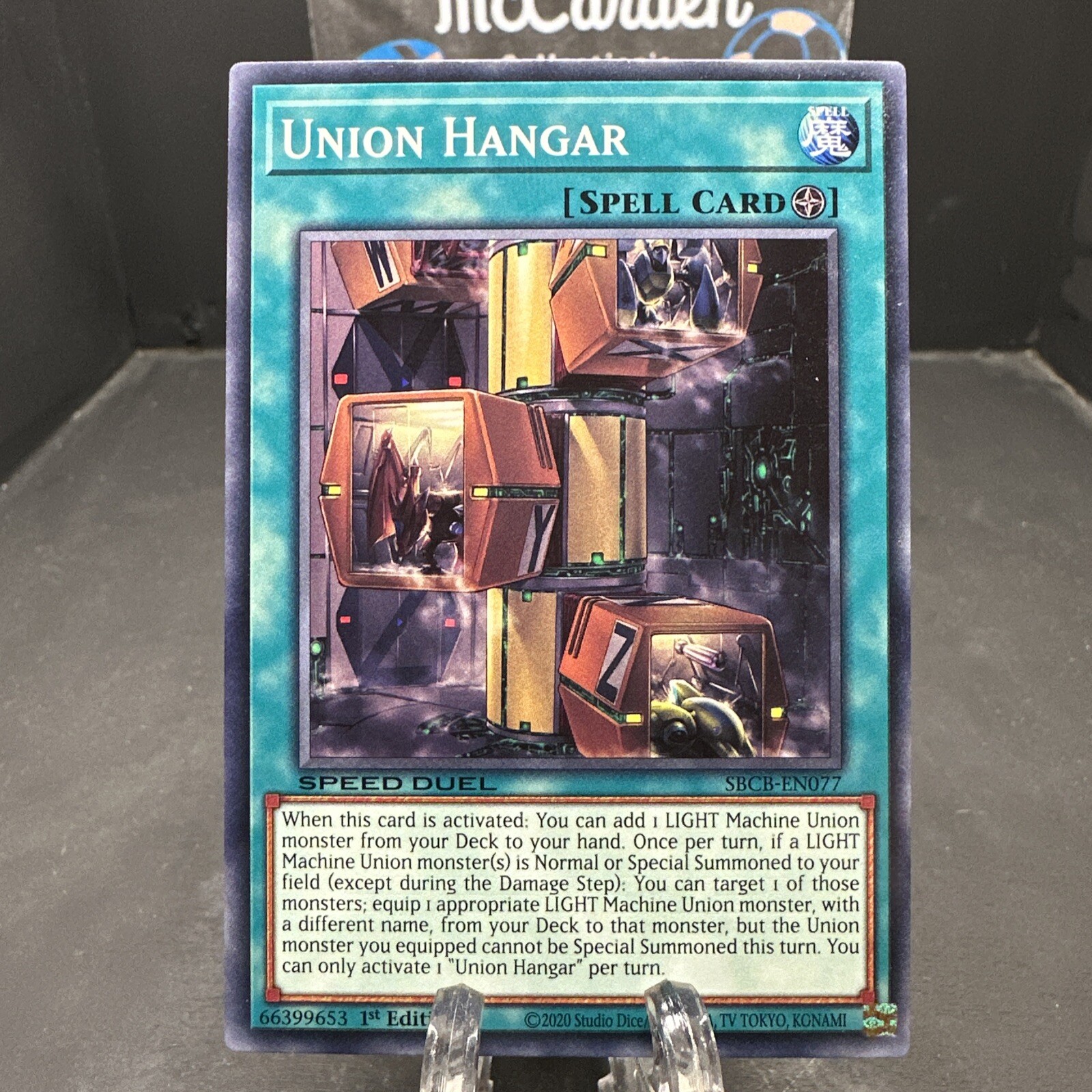 2020 Yugioh Spell Card Union Hangar SBCB-EN077 1st Edition Common | eBay