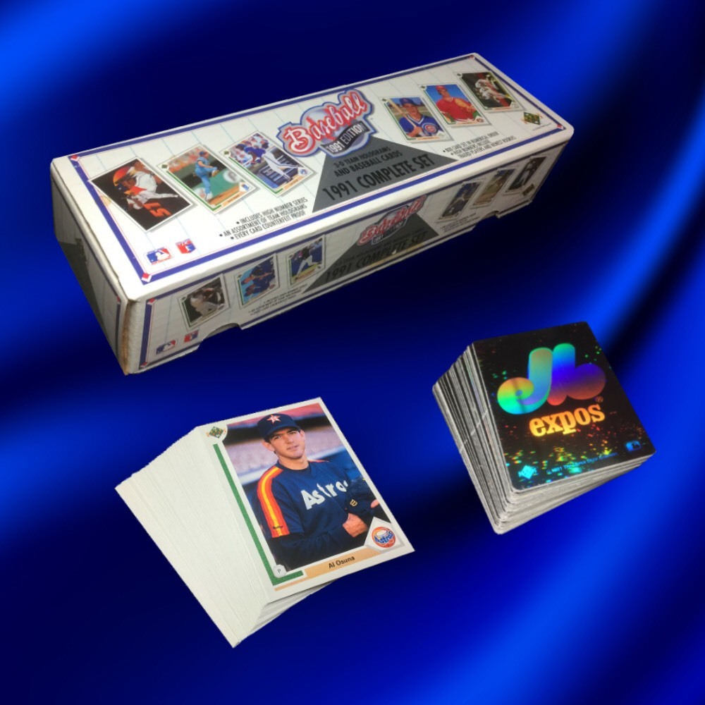 1991 Upper Deck 800 Baseball Cards & 3D Hologram Cards NIB | eBay