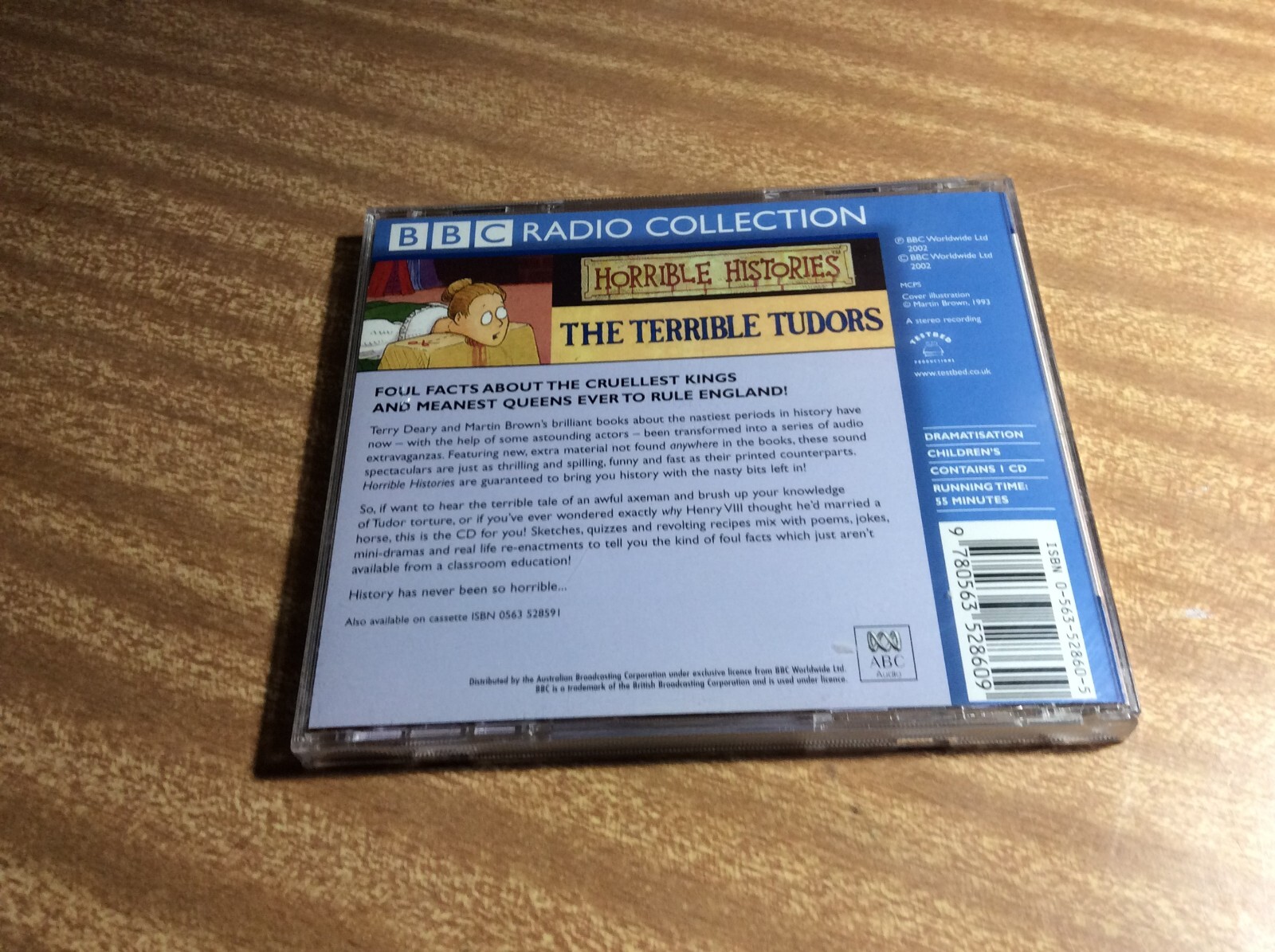 BBC Radio Collection CD - Horrible Histories The Terrible Tudors ...