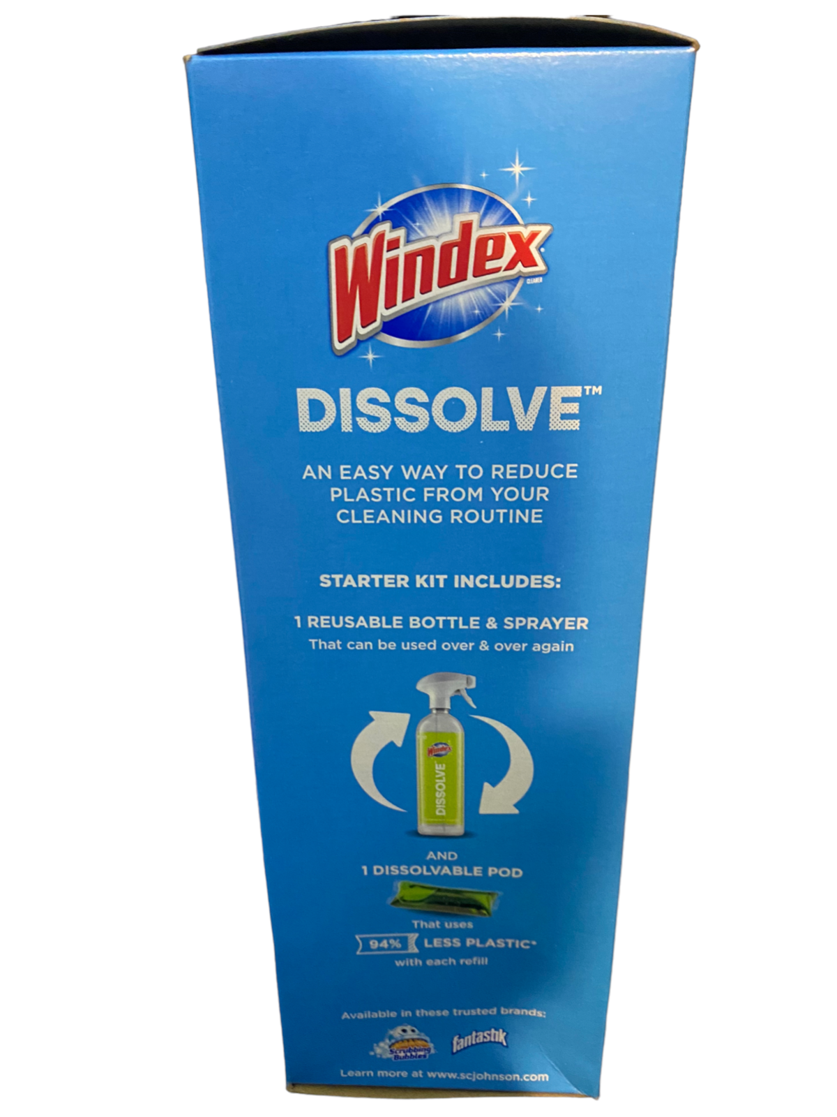 Windex Dissolve Concentrated Pods, Multisurface Cleaner Starter Kit W ...