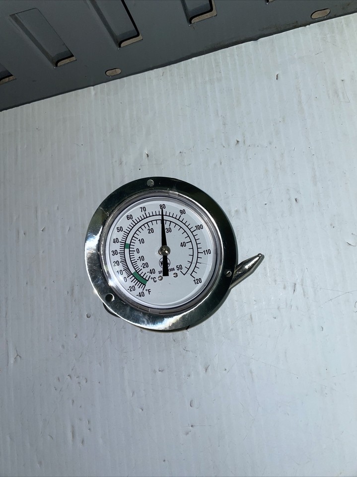 Analog Panel Mount Thermometer, -40 to 120F 1EPF1, NIB, NEW | eBay