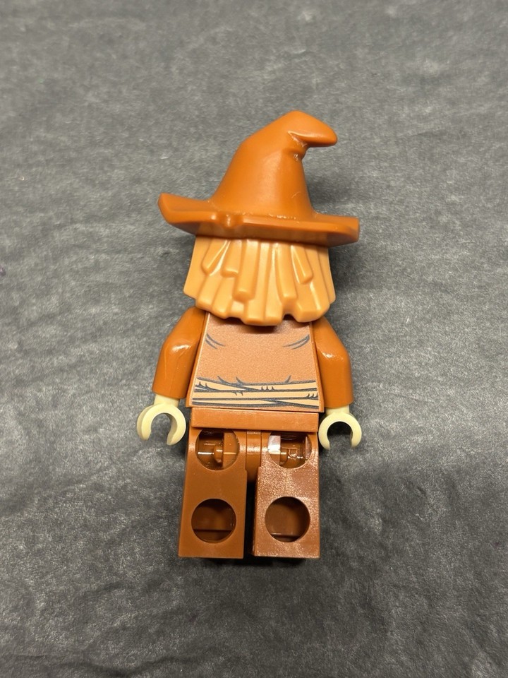 Lego Scarecrow 76054 Dark Orange Floppy Hat Batman Super Heroes ...