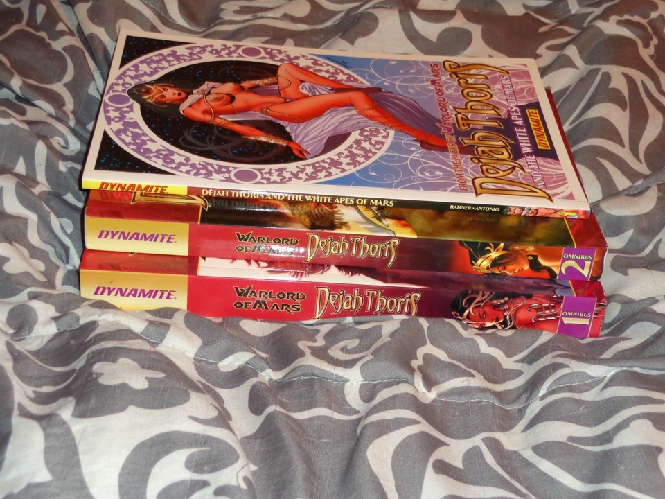 Warlord of Mars: Dejah Thoris Omnibus Lot - 3 Book Set - Dynamite ...