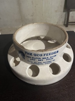 UHL Chicken Feeder Bottom Crock | eBay