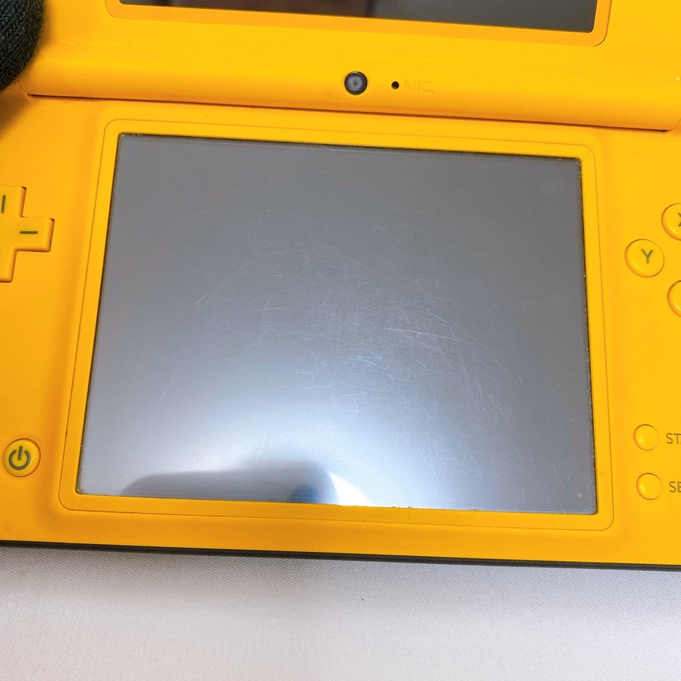 Nintendo DSi LL XL Yellow Console Japan Exclusive Tested Working Rank A ...