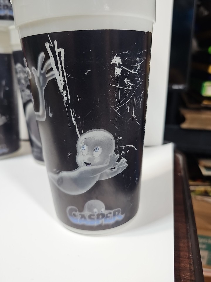 4 Vintage Casper The Friendly Ghost 1995 General Cinema Glow In Dark ...