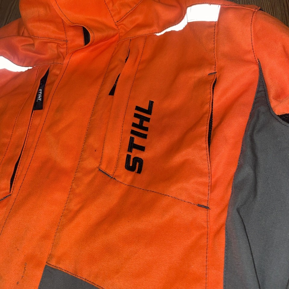 Stihl Ergo Function Large Chainsaw Jacket Used Once Bargain @99p | eBay UK
