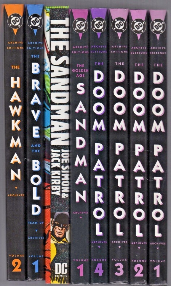 DC ARCHIVE EDITIONS & MARVEL MASTERWORKS & THUNDER AGENTS: Hardcovers ...