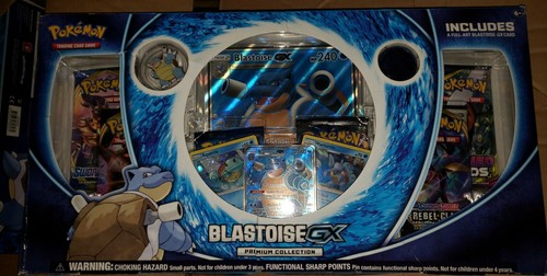 Pokémon TCG: Blastoise GX Premium Collection Box | eBay