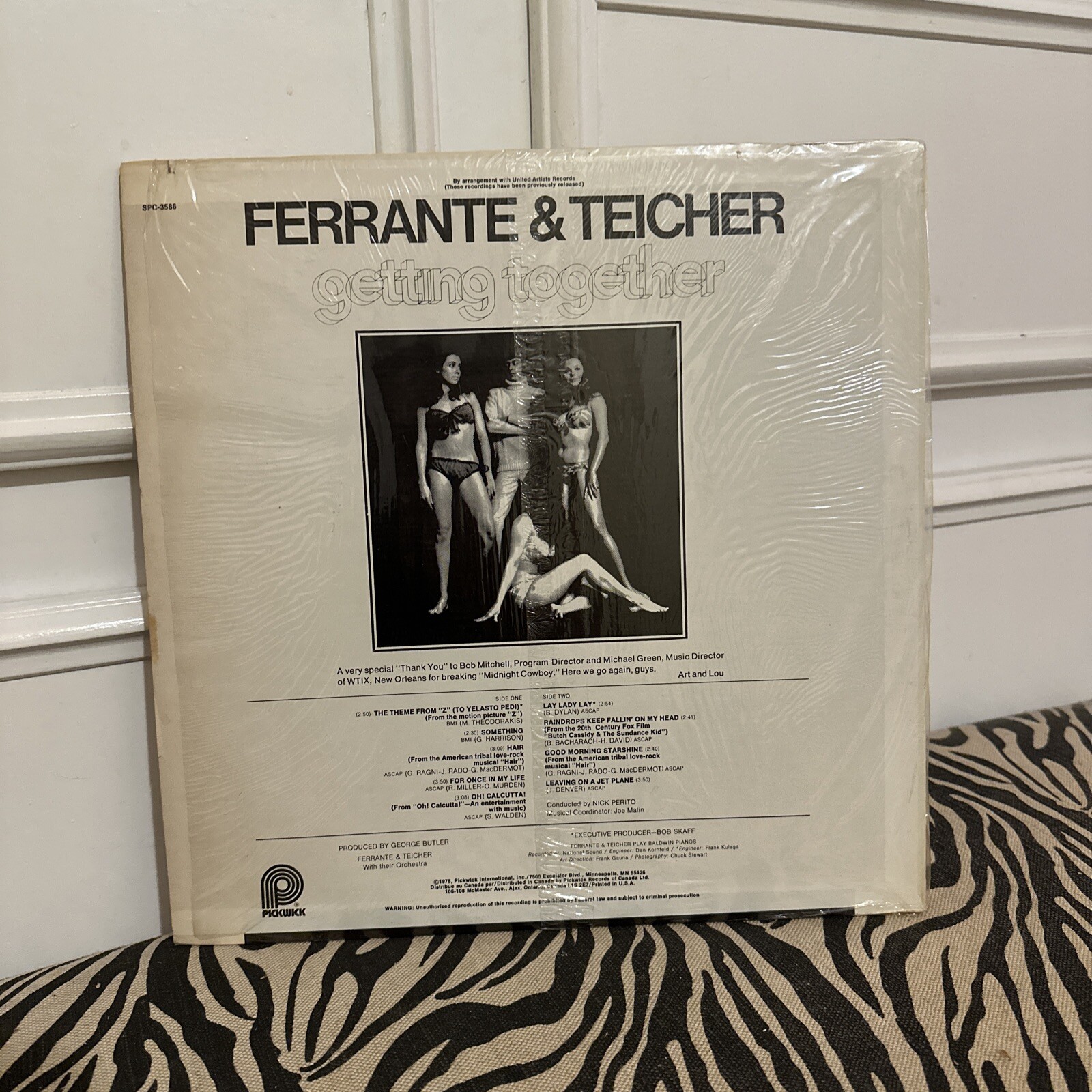 Ferrante and Teicher “Getting Together” LP Vinyl CHEESECAKE Lingerie SPC-3586 | eBay