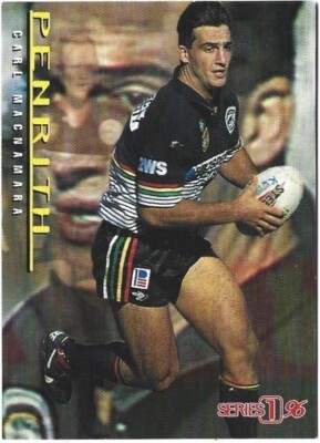 #165 Carl Macnamara Penrith Panthers 1996 Dynamic Series 1 Common NM ...