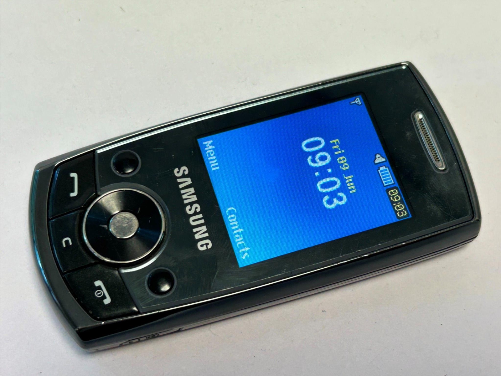 Samsung J700 Mobile Phone UNLOCKED SGH-J700 Black Slider Original Fully ...